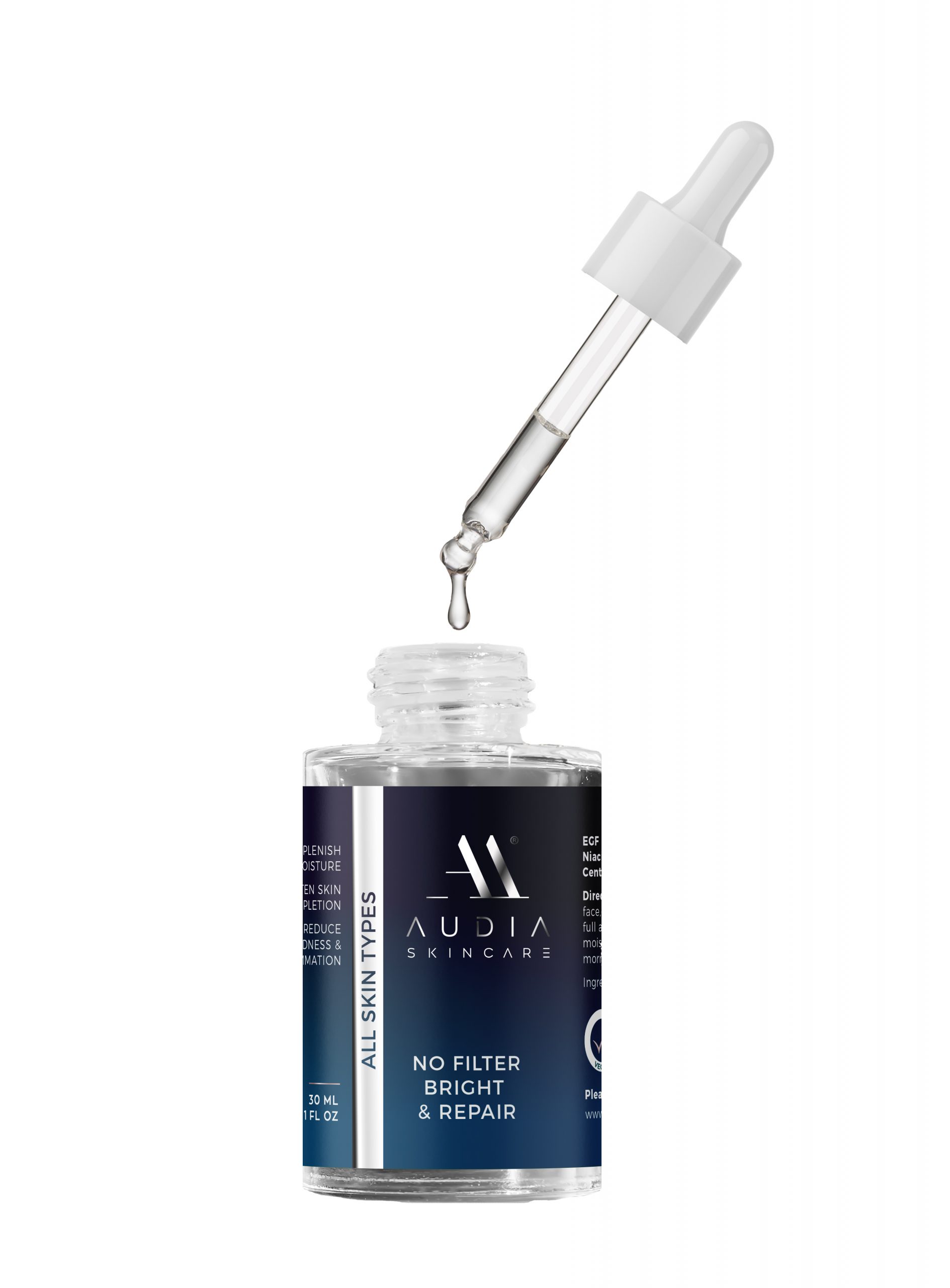 NO FILTER BRIGHT & REPAIR SERUM - Audia Skincare